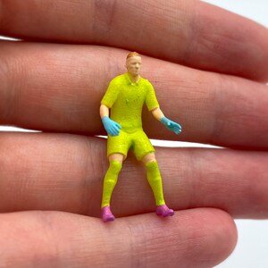 Football / Soccer Players. Referees. 1:64 Scale. Miniature Human ...