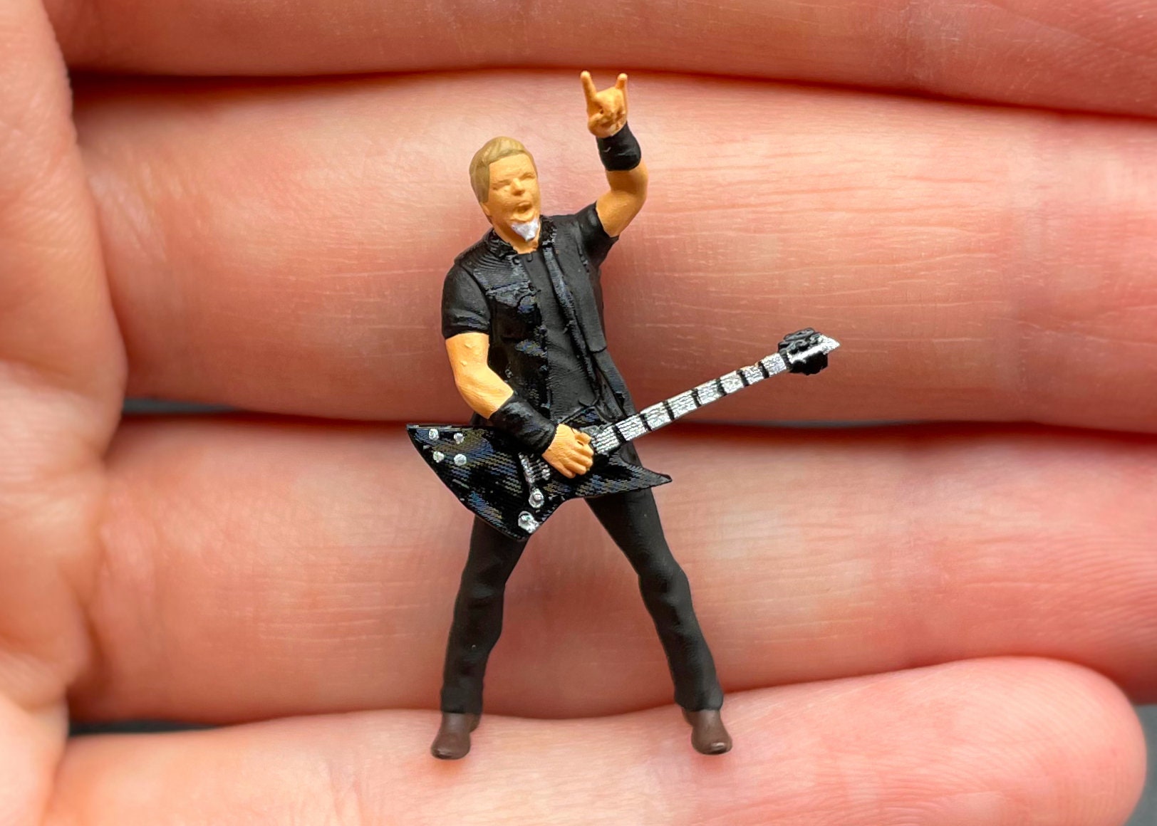 Rock Band Musicians. 1:64 S Scale Miniature Human Figures - Etsy UK