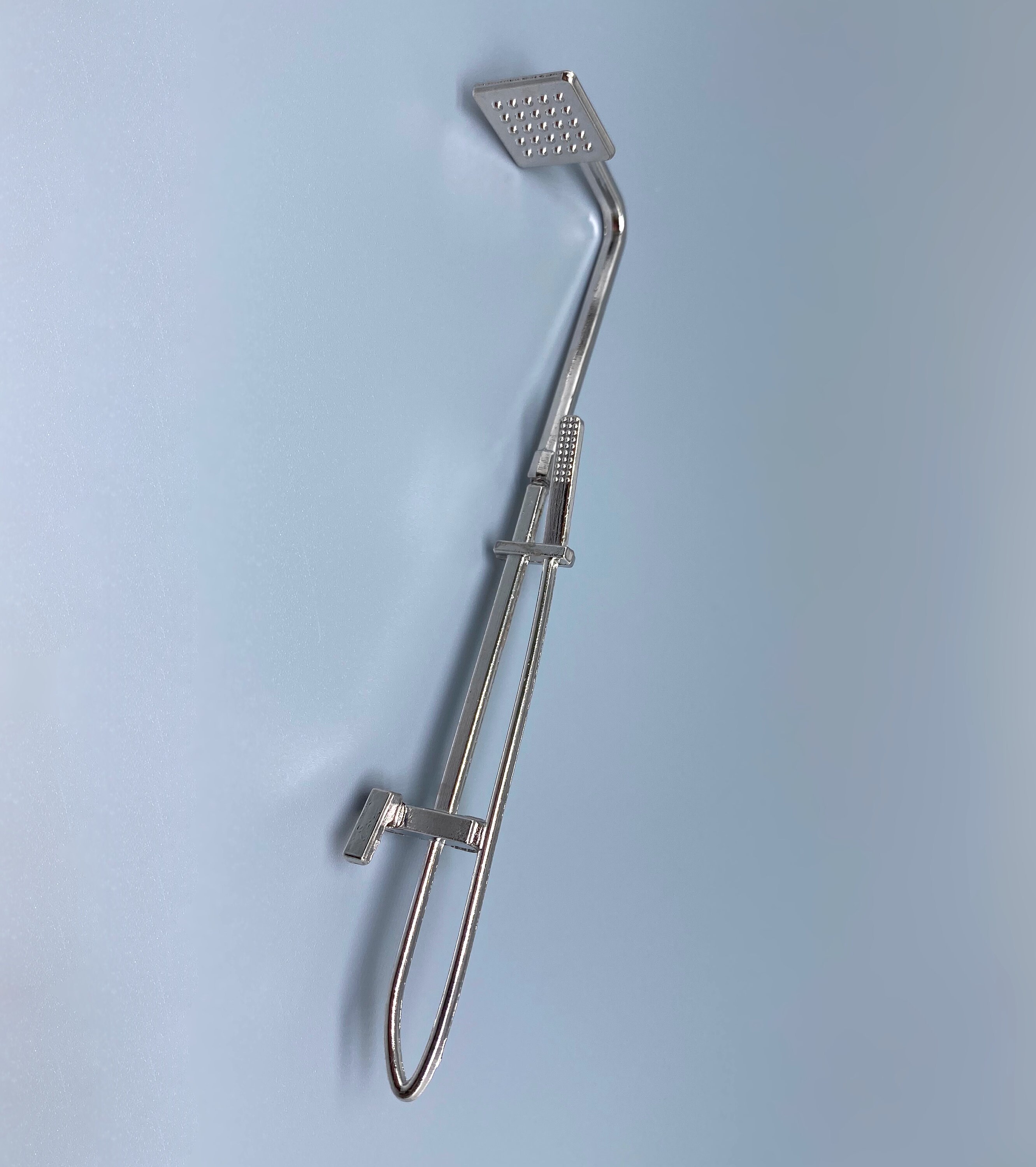Miniature Shower. Silver Rain Shower. Bathroom Dollhouse - Etsy
