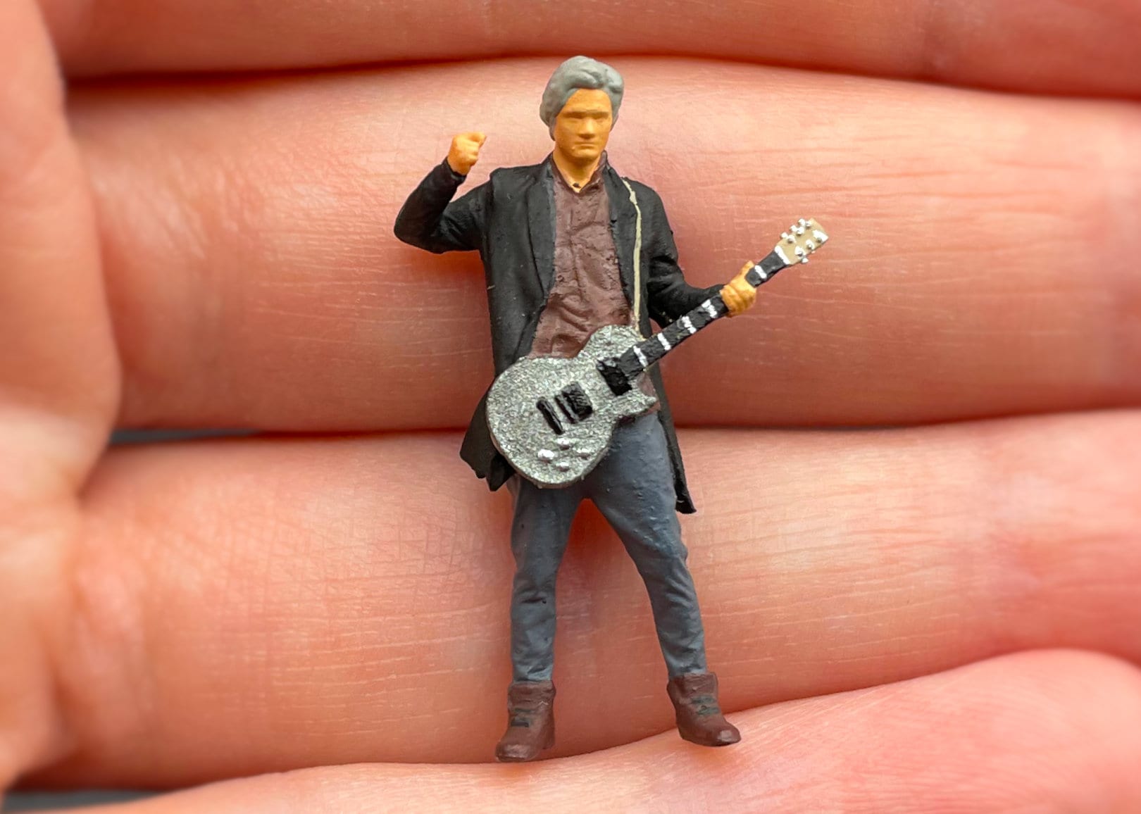 Rock Band Musicians. 1:64 S Scale Miniature Human Figures - Etsy UK