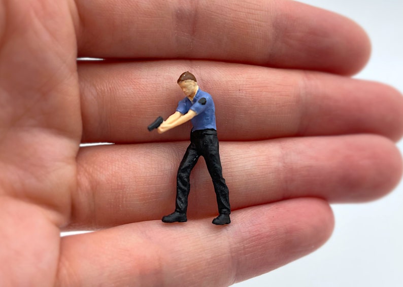 Police, SWAT, Security, Criminal, Robber, Traffic Police. 1:64 Scale ...