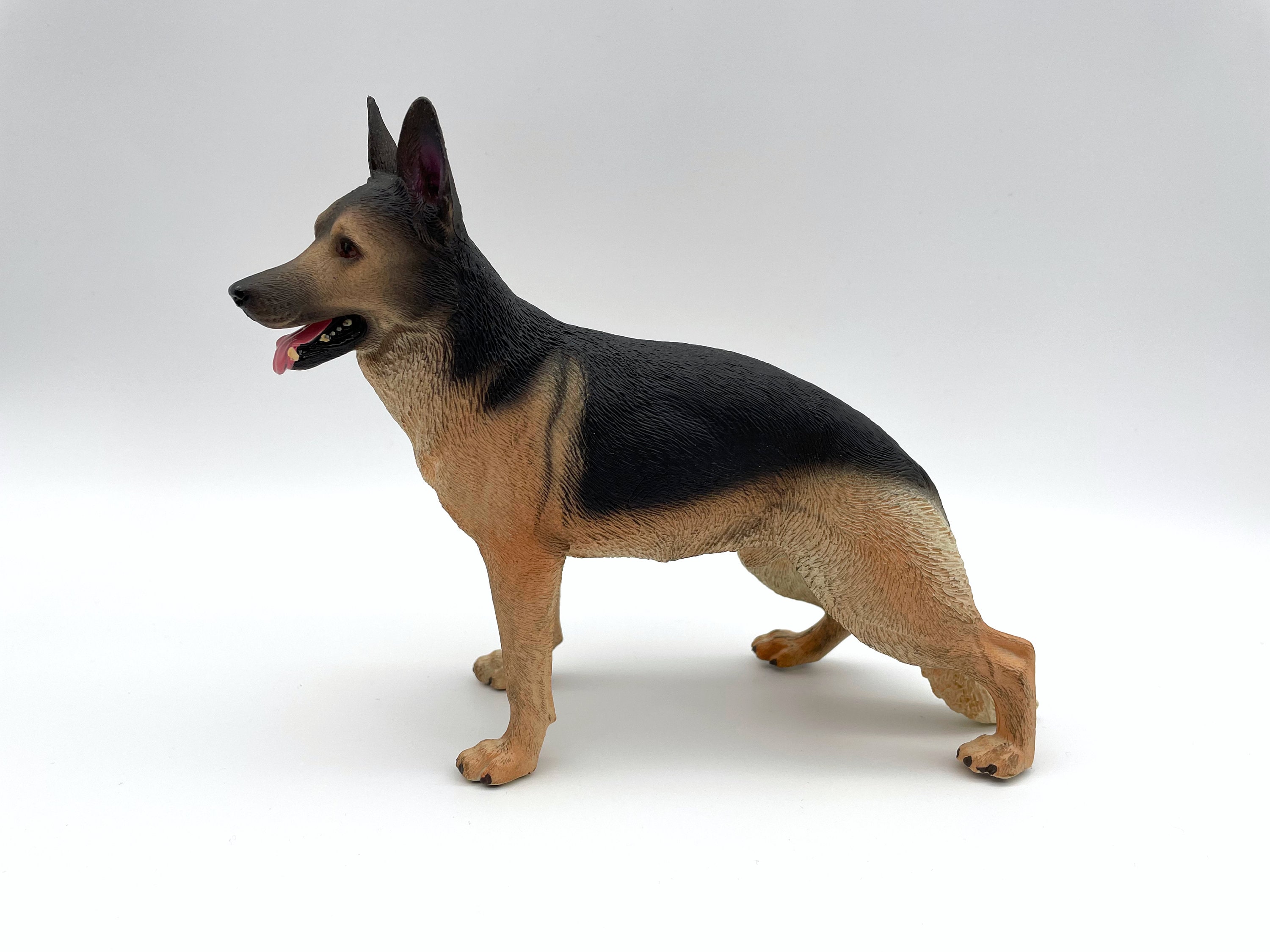 Miniature German Shepherd Dogs. Statue Toy Models. 1:6 Scale (barbie ...