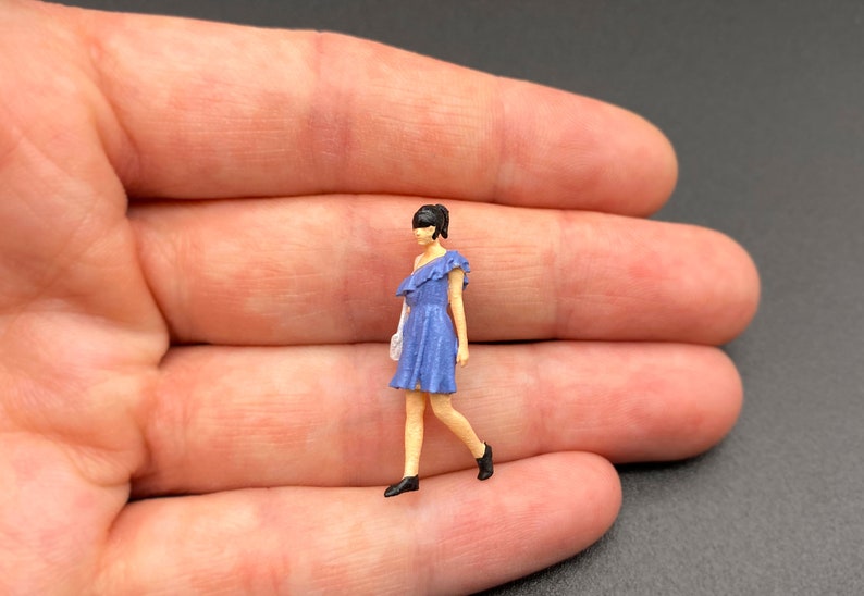 Miniature Human Figures. People Stood / Walking Models. 1:64 Scale - Etsy