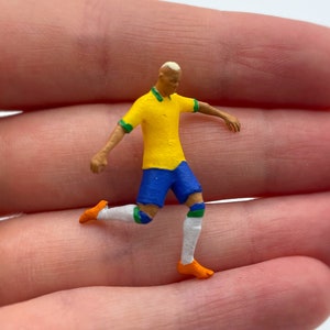 Football / Soccer Players. Referees. 1:64 Scale. Miniature Human ...