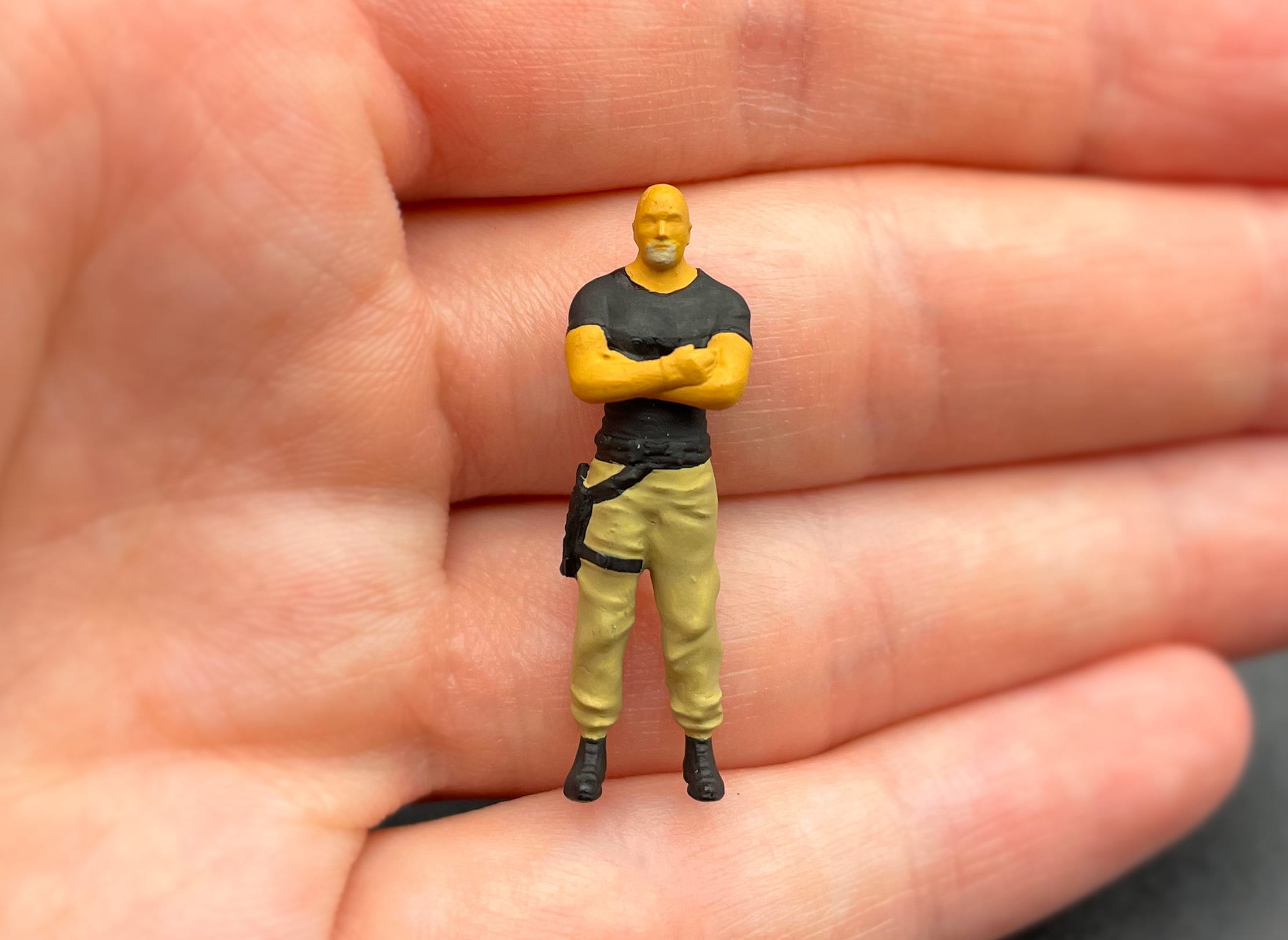 Fast and Furious Miniature Figures. Rock, Paul Walker, Vin Diesel. 1:64 ...