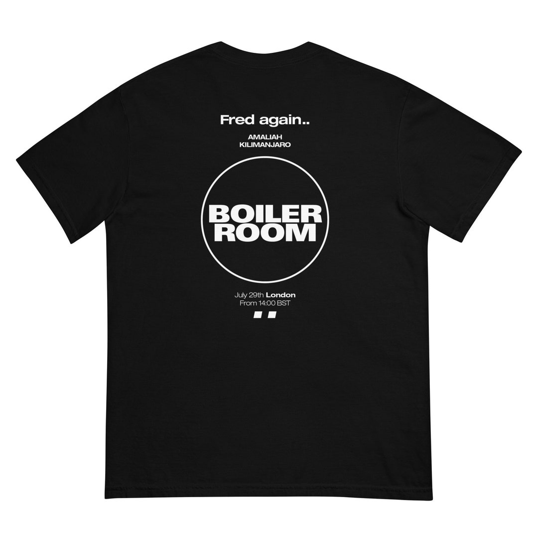 Fred Again... Boiler Room Premium Heavyweight T-shirt - Etsy