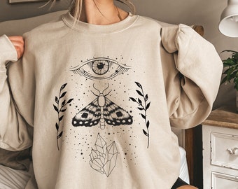 Mystical Moth Sweater - Etsy