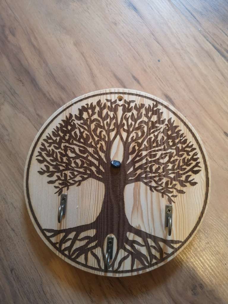 Key Board With Tree of Life Tree of Life Key Rack - Etsy