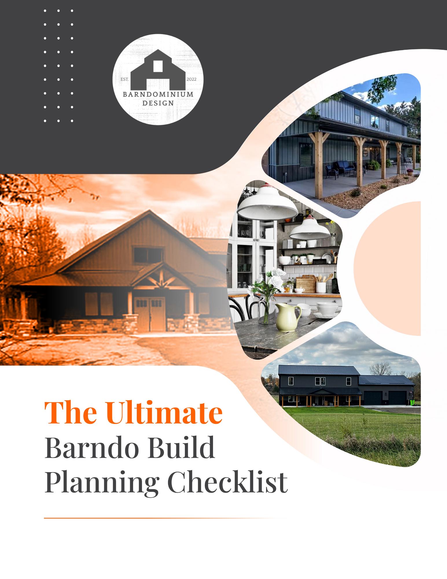 Barndominium Planning Starter Kit - Etsy