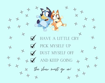 Bluey Checklist Cup - Etsy UK