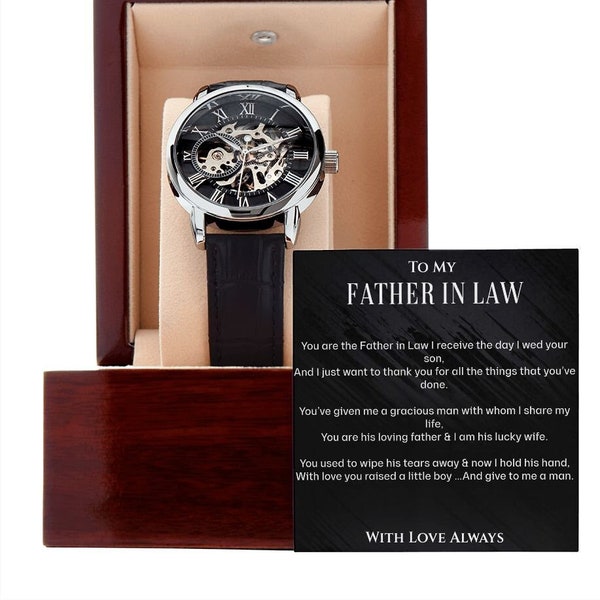 Father in Law Watch - Etsy
