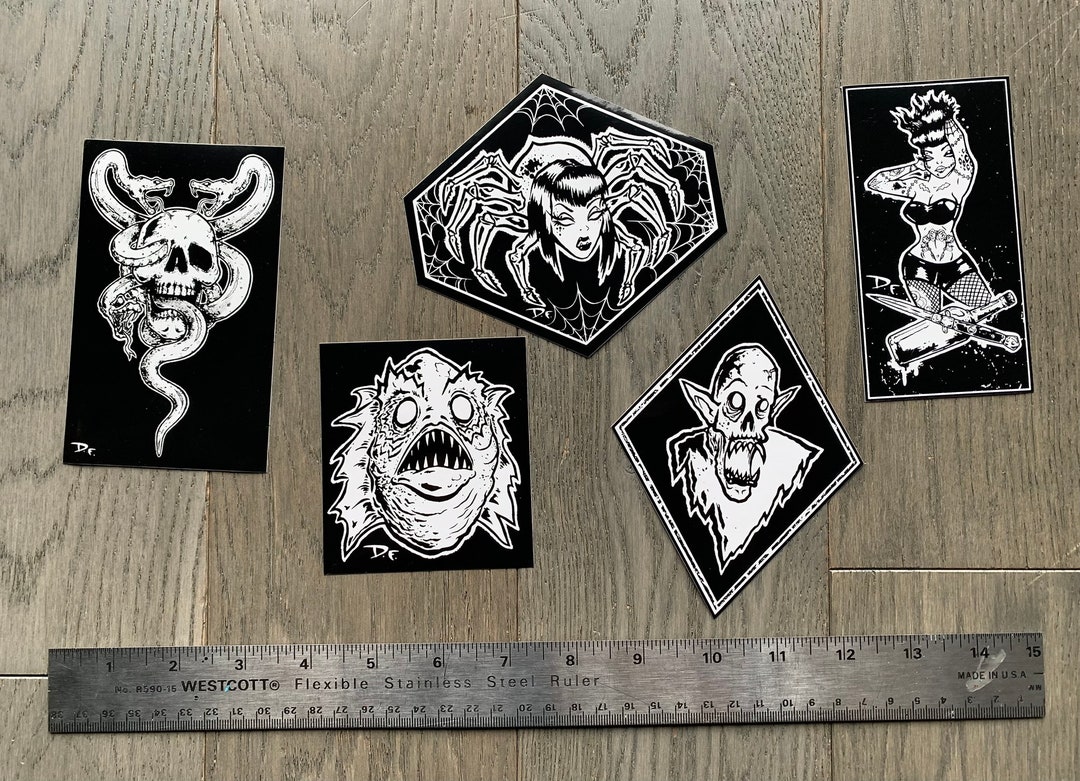 Monster Pack Vinyl Stickers - Etsy