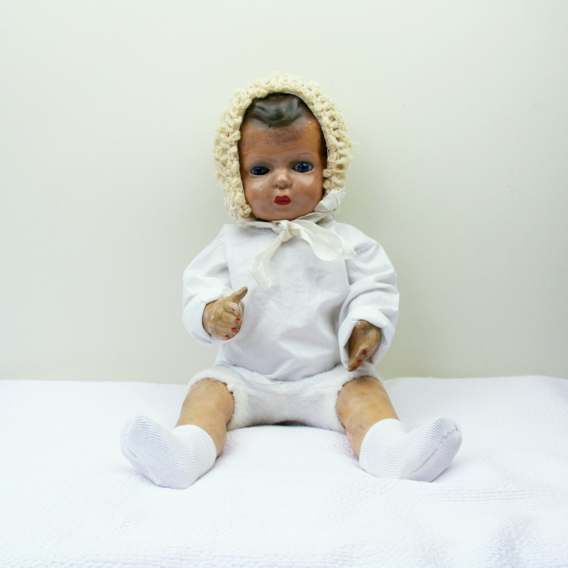 Vintage Baby Doll Composition Doll Marked 50 - Etsy