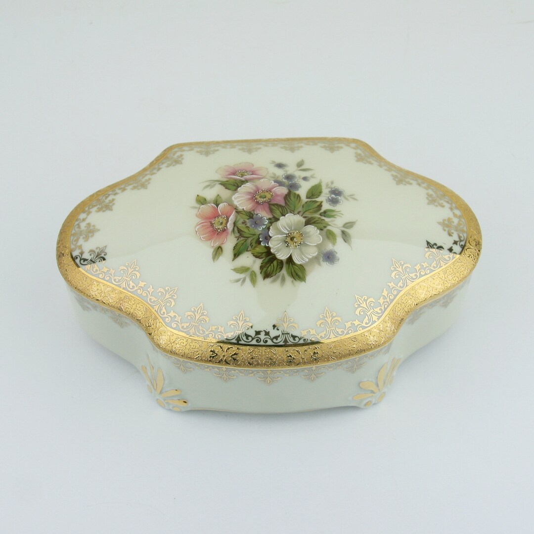 Bibelot/bibelot/bibelots vintage de forme ovale Limoges - Etsy France