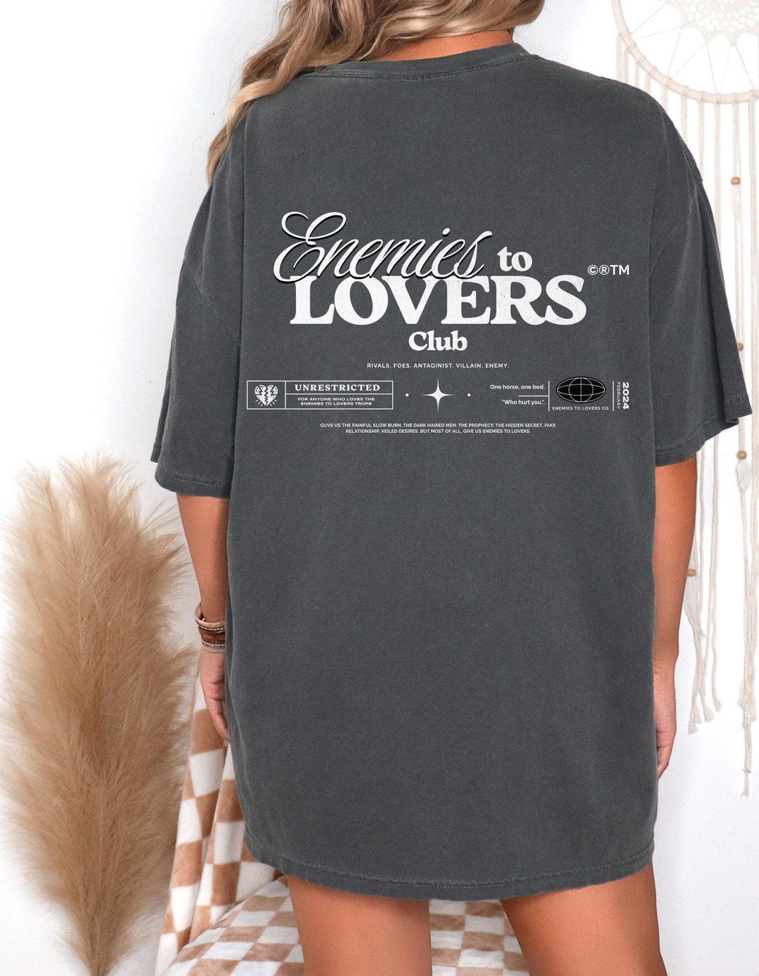 Your Perfect Enemies to Lovers Comfort Color pepper Oversized Fit Shirt ...