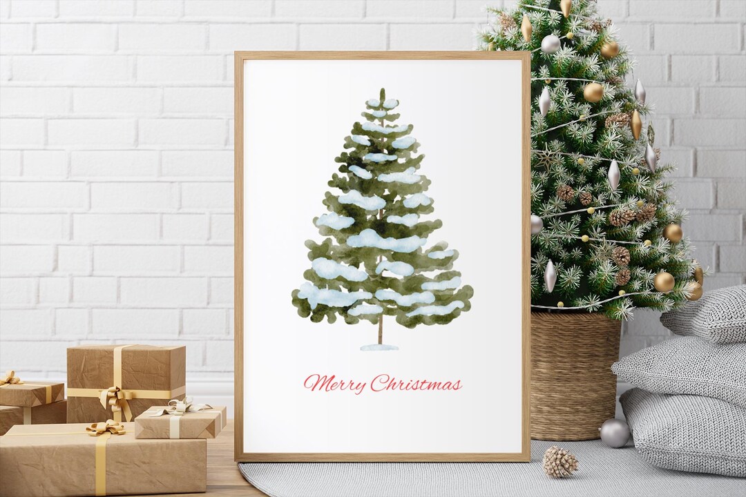 Christmas Tree Wall Art - Etsy