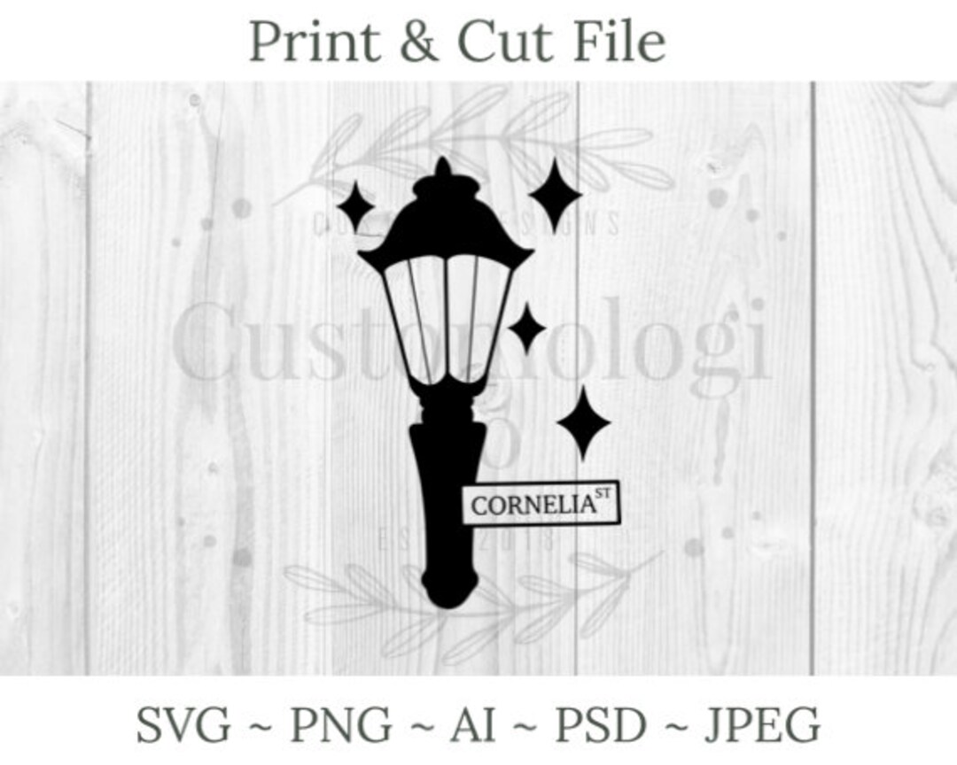 Cornelia Street SVG PNG | Swift Inspired Clip Art for Cricut ...