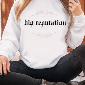 Big Reputation Black & White SVG PNG | Reputation Era Svg Png | Digital ...