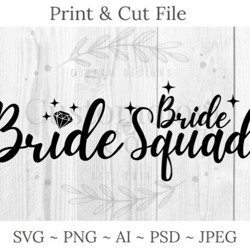 Bride Svg - Etsy