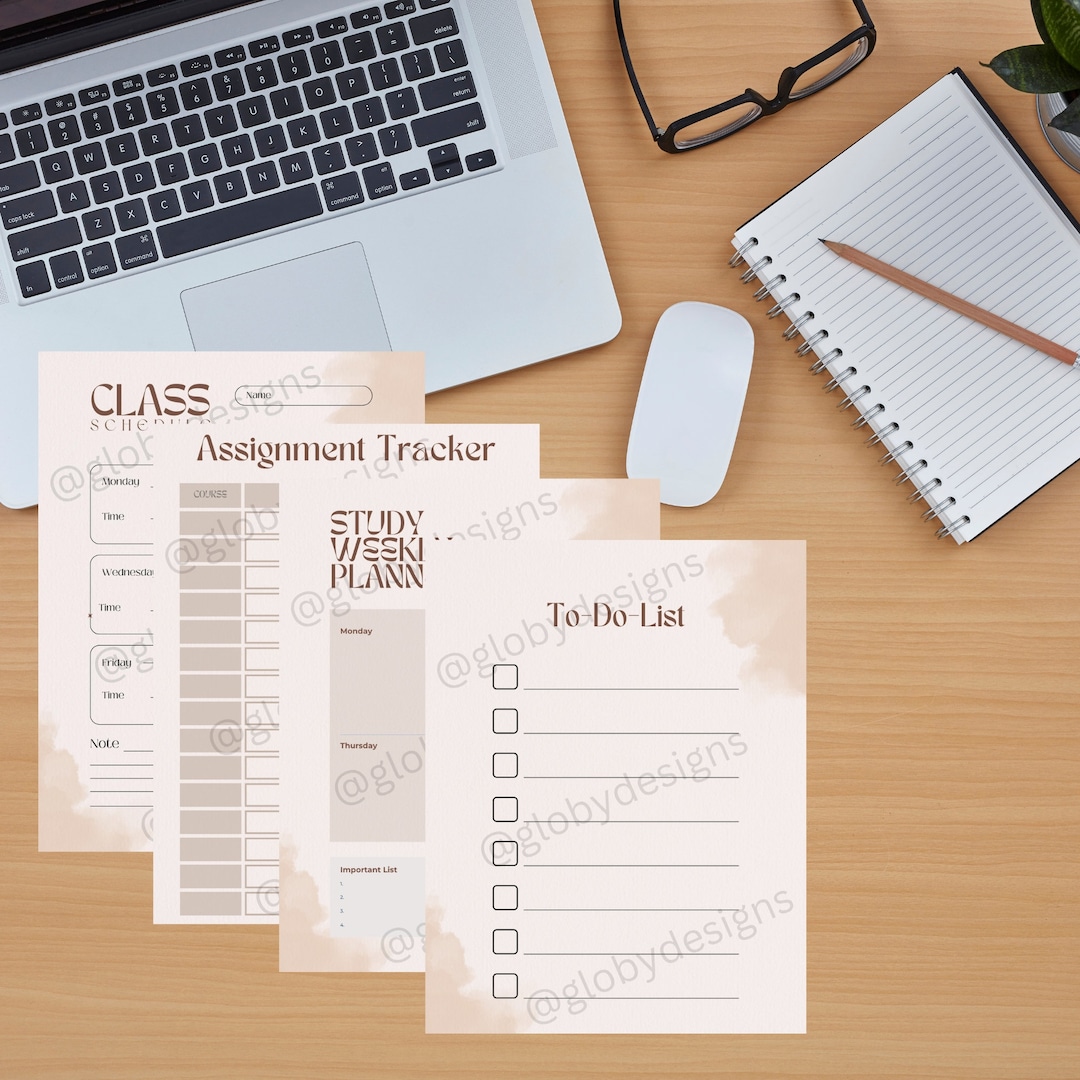 Assignment Tracker,digital Academic Assignment Tracker, College ...