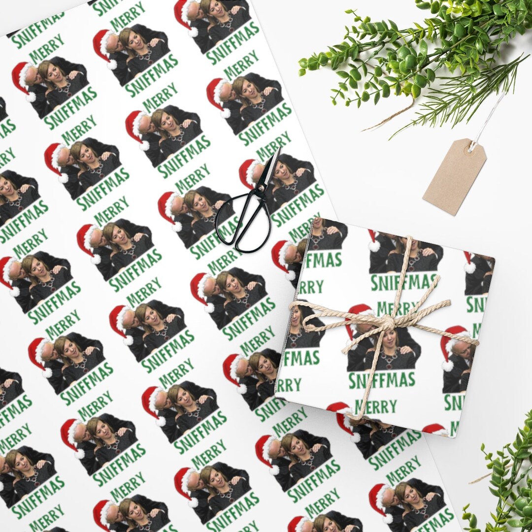 Joe Biden Merry Sniffmas Funny Wrapping Paper - Etsy