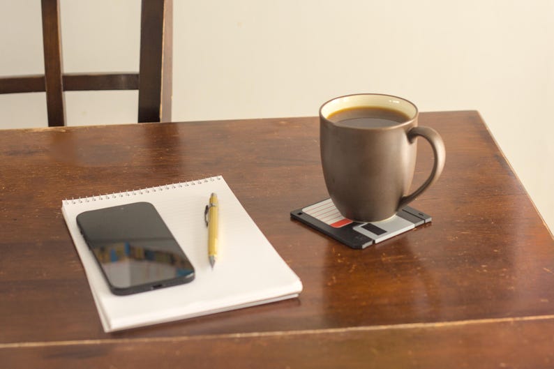 Floppy Disk Coaster - Etsy