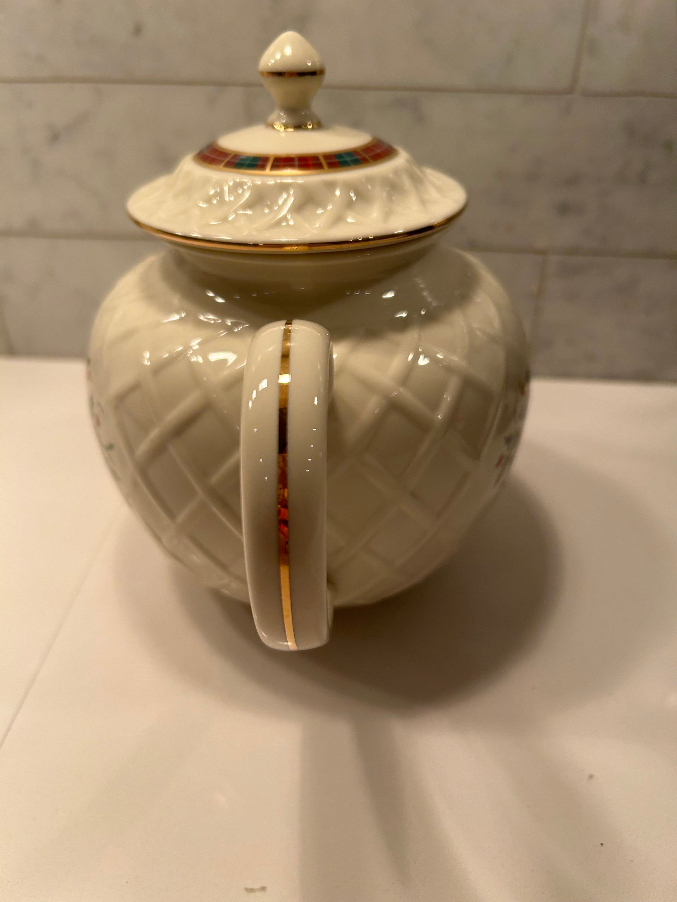 New Lenox Holiday Tartan Collection Porcelain Christmas Porcelain ...