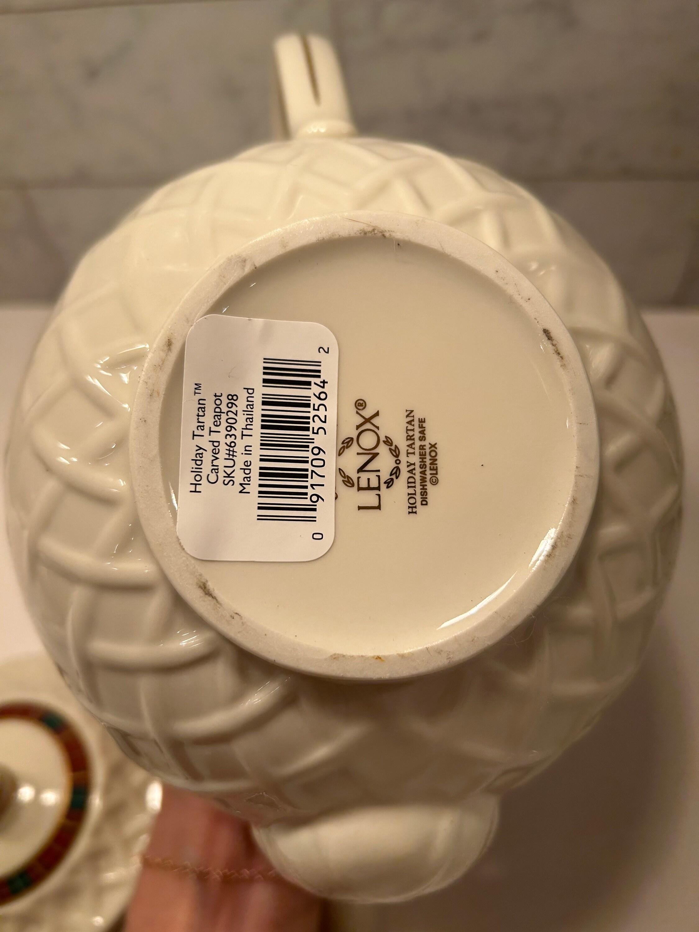 New Lenox Holiday Tartan Collection Porcelain Christmas Porcelain ...