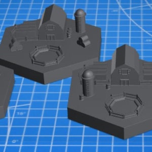 STL 3D Settlers of CATAN Board Game Accessory Set STL Files for Resin ...