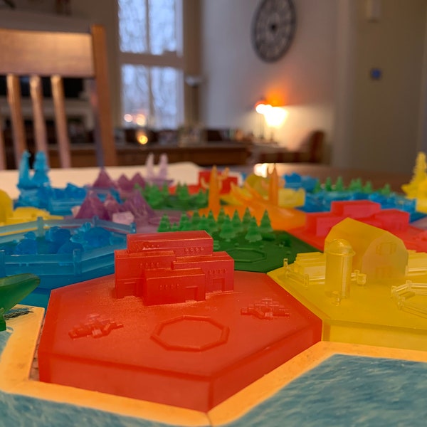 Custom Catan Board - Etsy