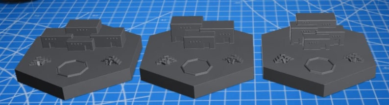 STL 3D Settlers of CATAN Board Game Accessory Set STL Files for Resin ...