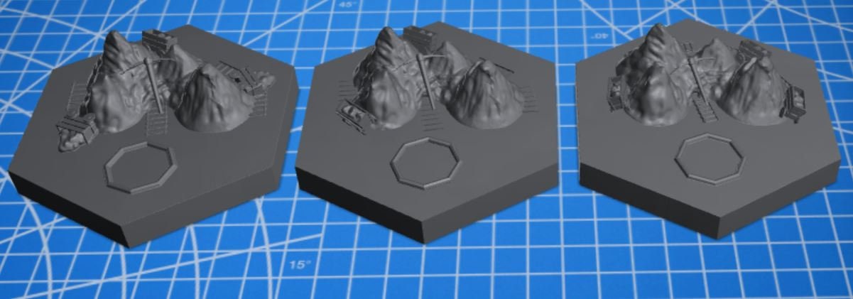 STL 3D Settlers of CATAN Board Game Accessory Set STL Files for Resin ...