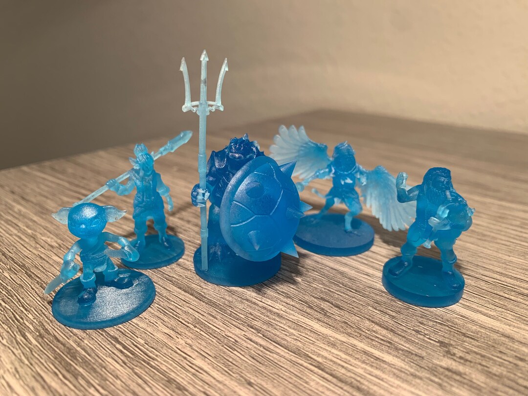 Custom Minis 3D Resin Printed Miniature Hero Forge - Etsy
