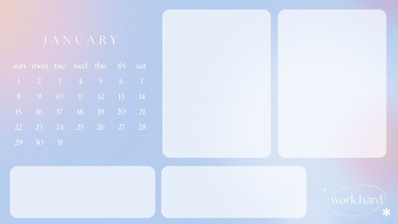 2023 Desktop Wallpaper Organizer - Etsy