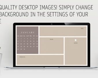 2023 Desktop Wallpaper Organizer - Etsy