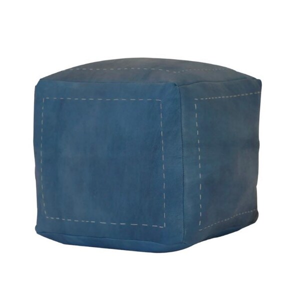 Navy Blue Pouf - Etsy