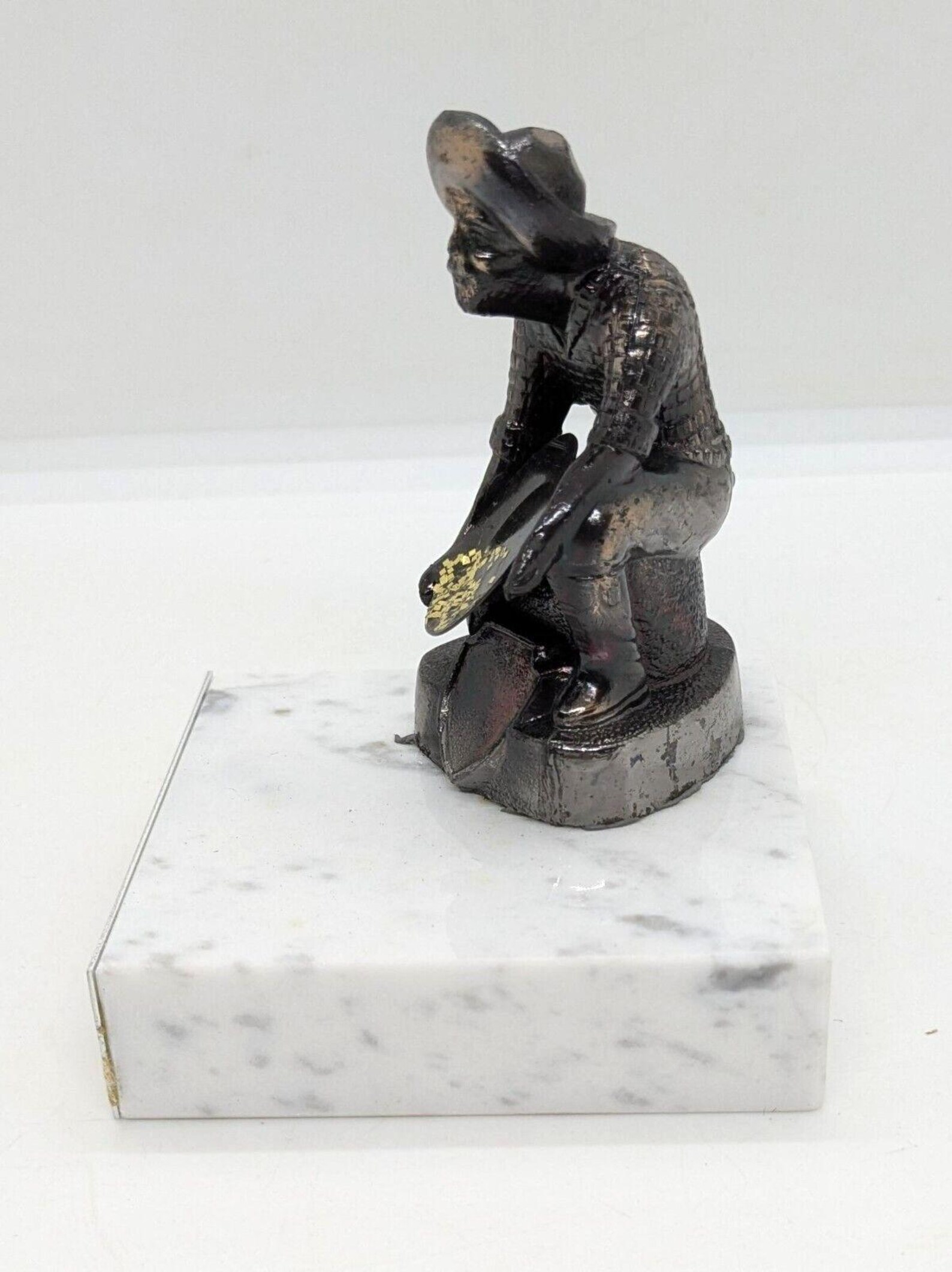 Jim Beam Gold Miner 5th Convention 1975 Bottle & Spec. Clubs 4" Tall ...