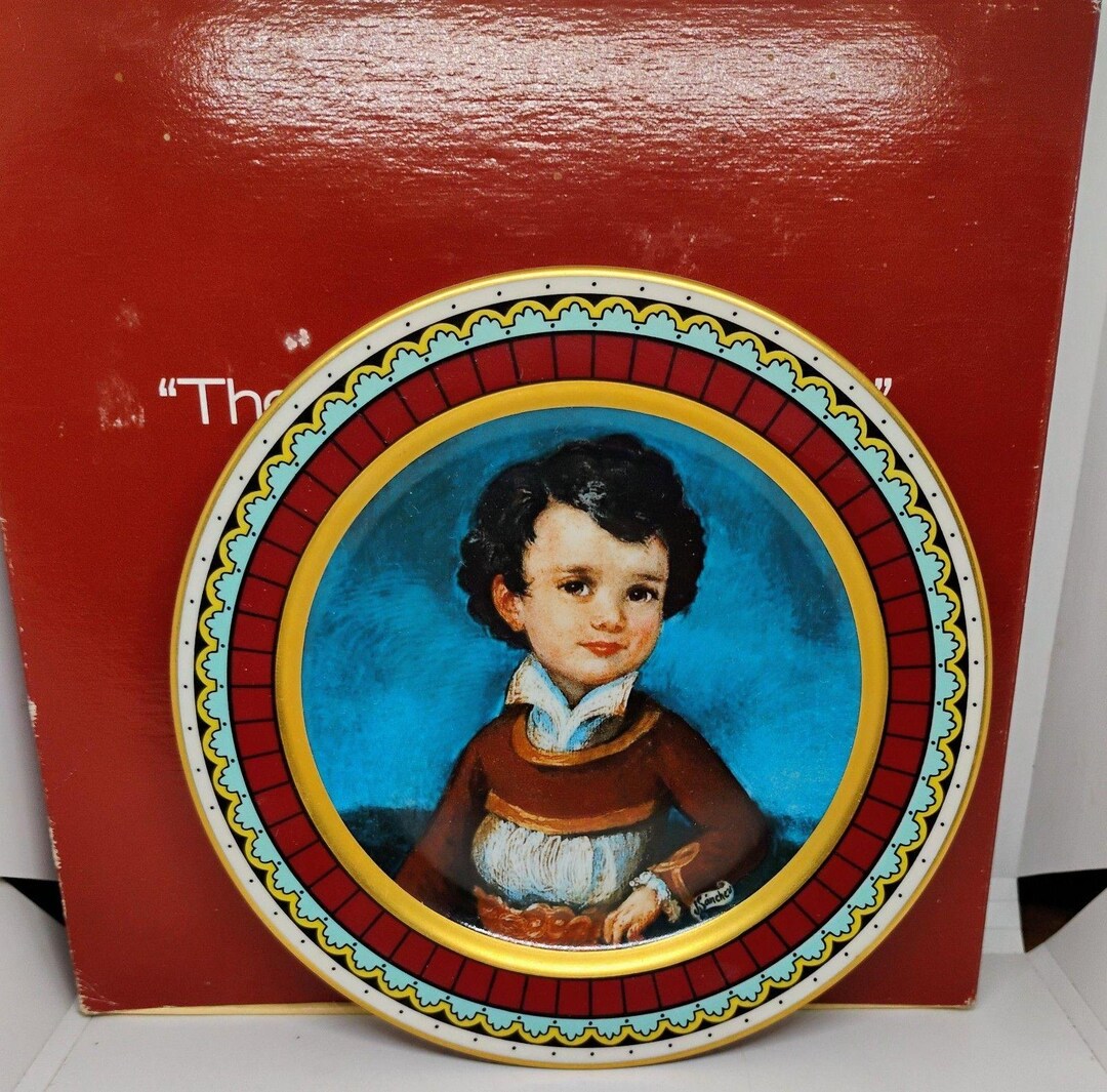 Felipe by Sanchez China USA Made Numbered #1024 Miniature 6.25" Wide ...