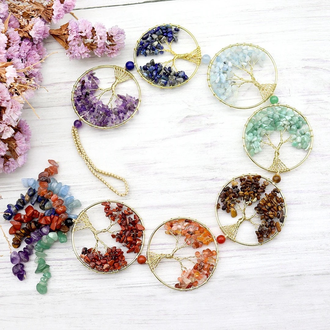 7 Trees With 7 Chakras - Etsy