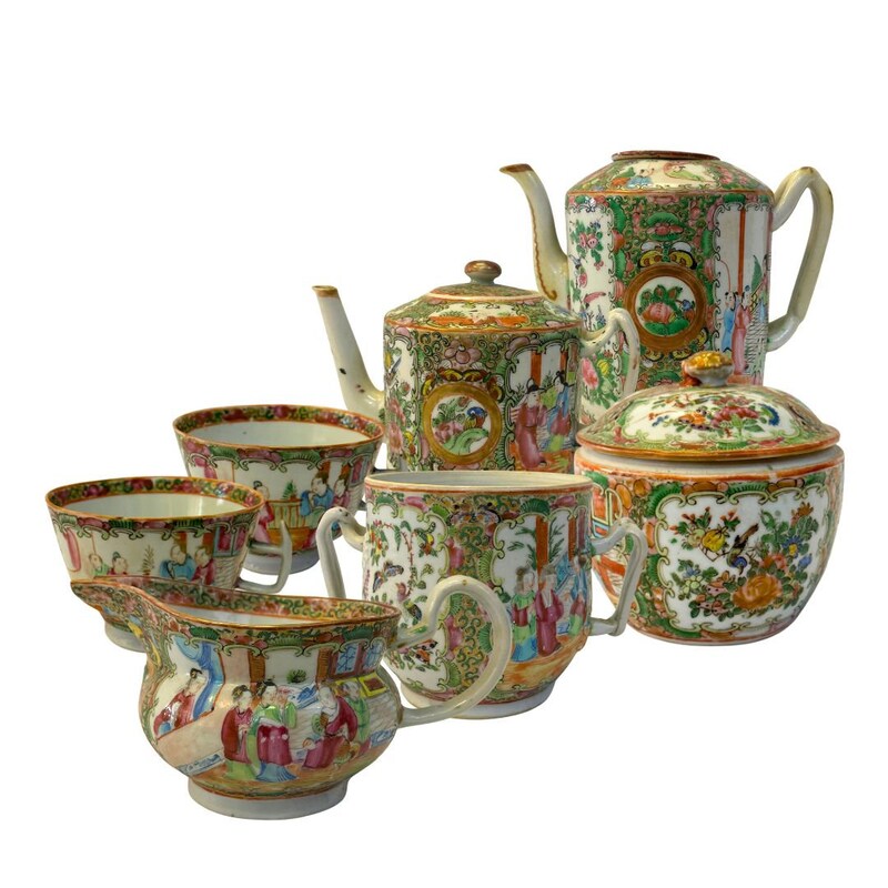 Porcelain Tea Set - Etsy