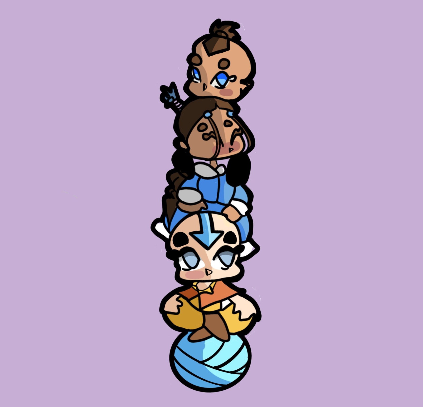 Avatar Aang Chibi Wallpaper