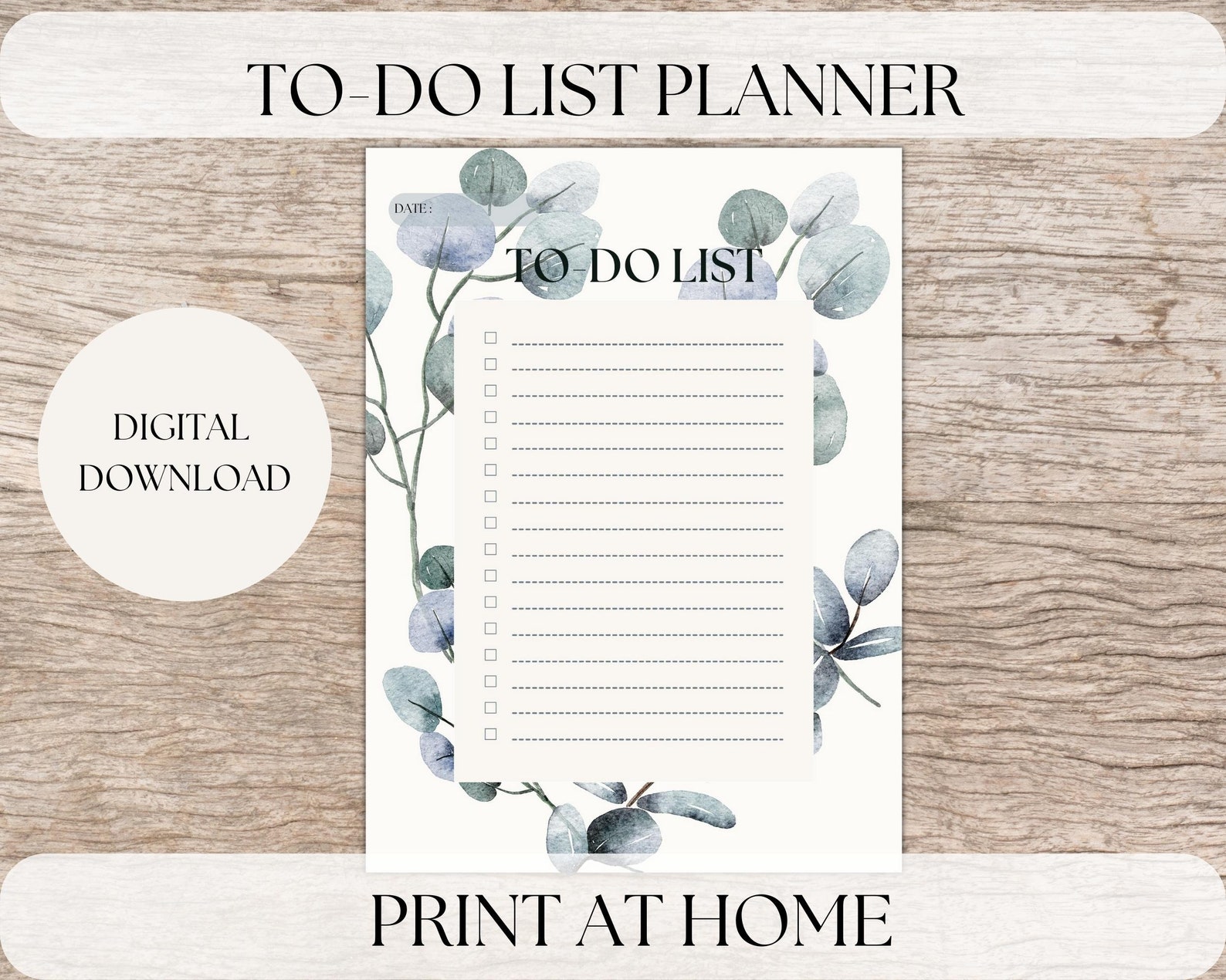 Simple and Beautiful To-do List Planner That Will Help You Remember ...