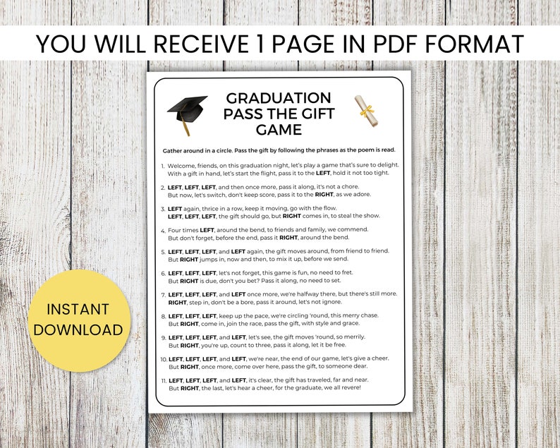 Pass the Gift Game, Pass the Parcel, Pass the Present, Pass the Prize ...