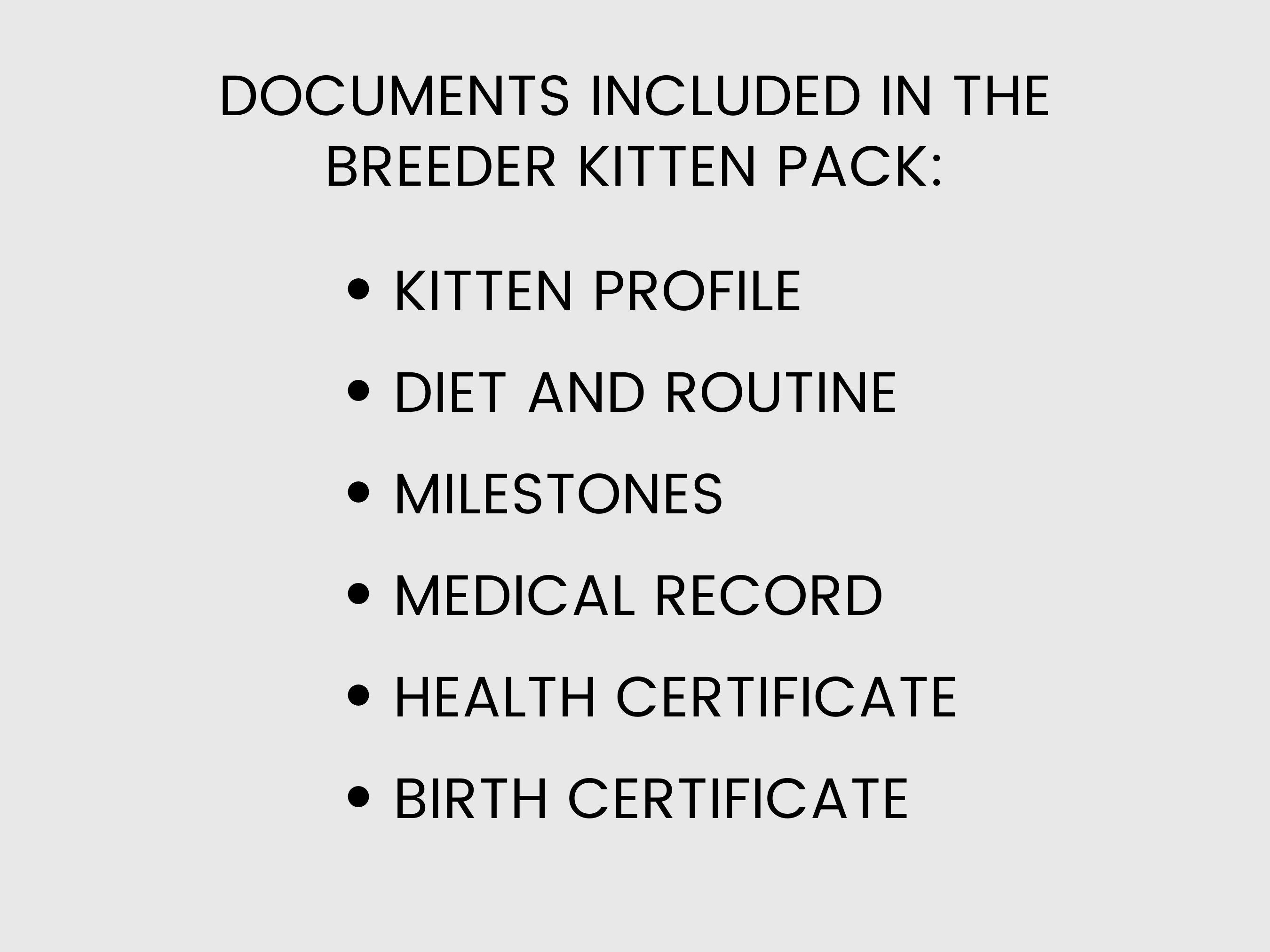 Cat Breeder Forms, Breeder Kitten Pack, Cat Breeder Records, Printable ...