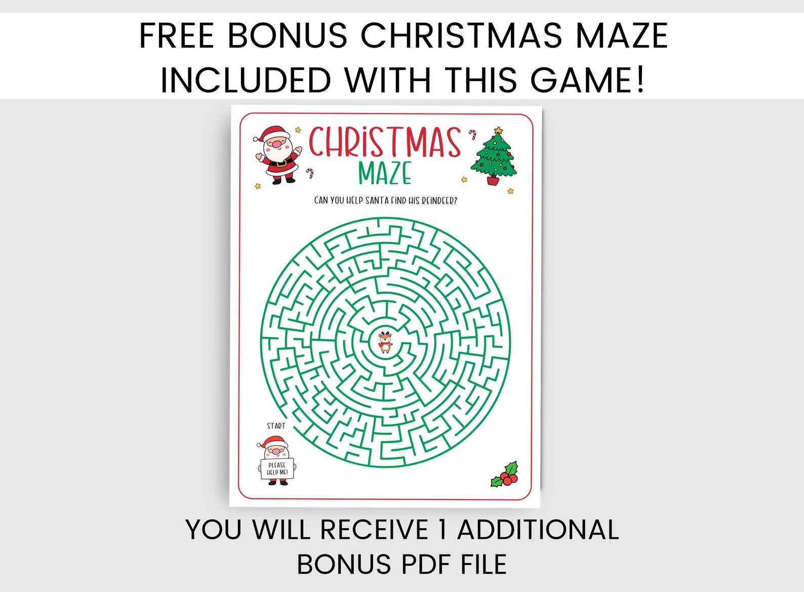Santa Riddles With Answers, Christmas Riddles, Games for Kids, Games ...