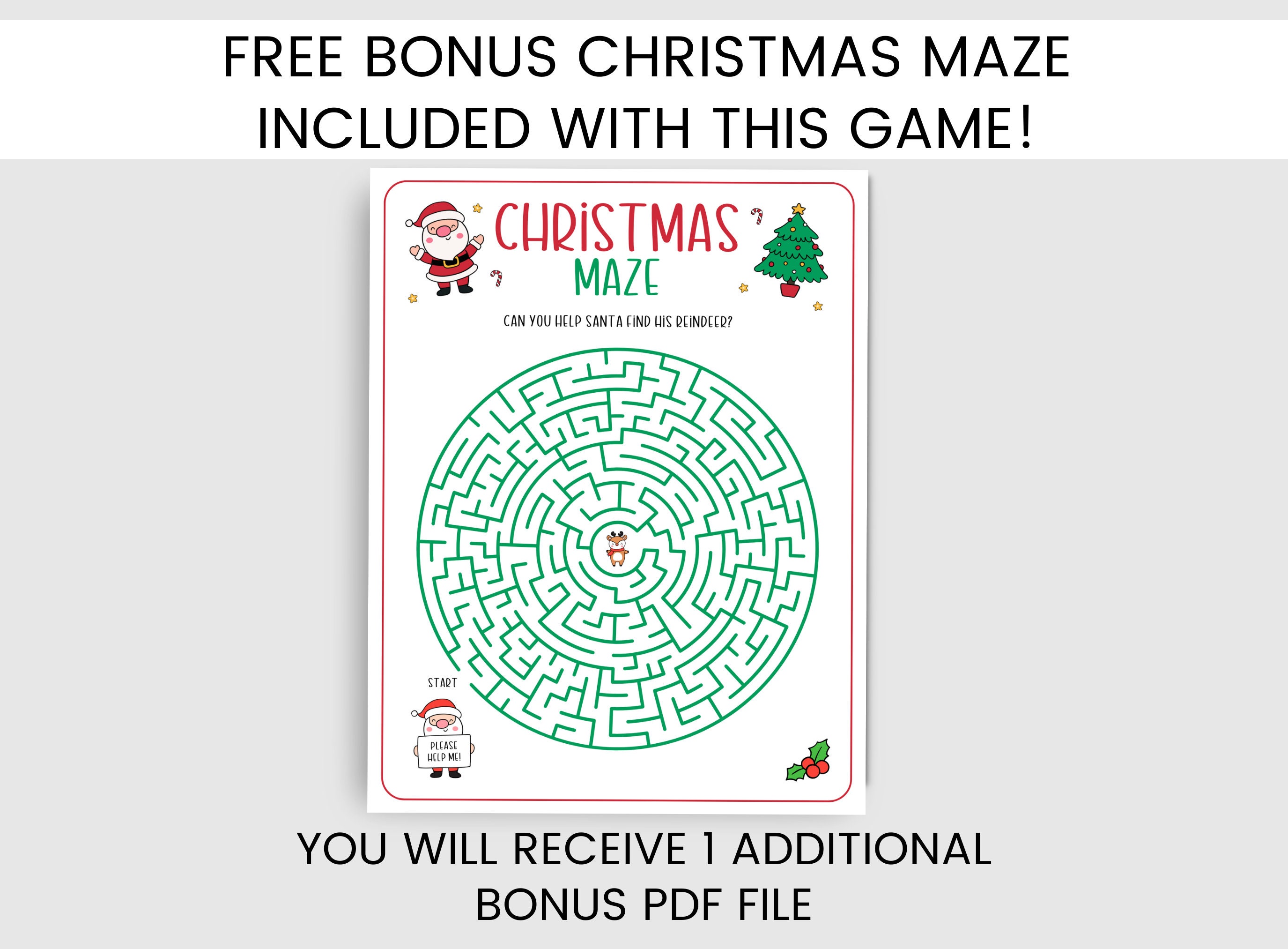 Santa Riddles With Answers, Christmas Riddles, Games for Kids, Games ...