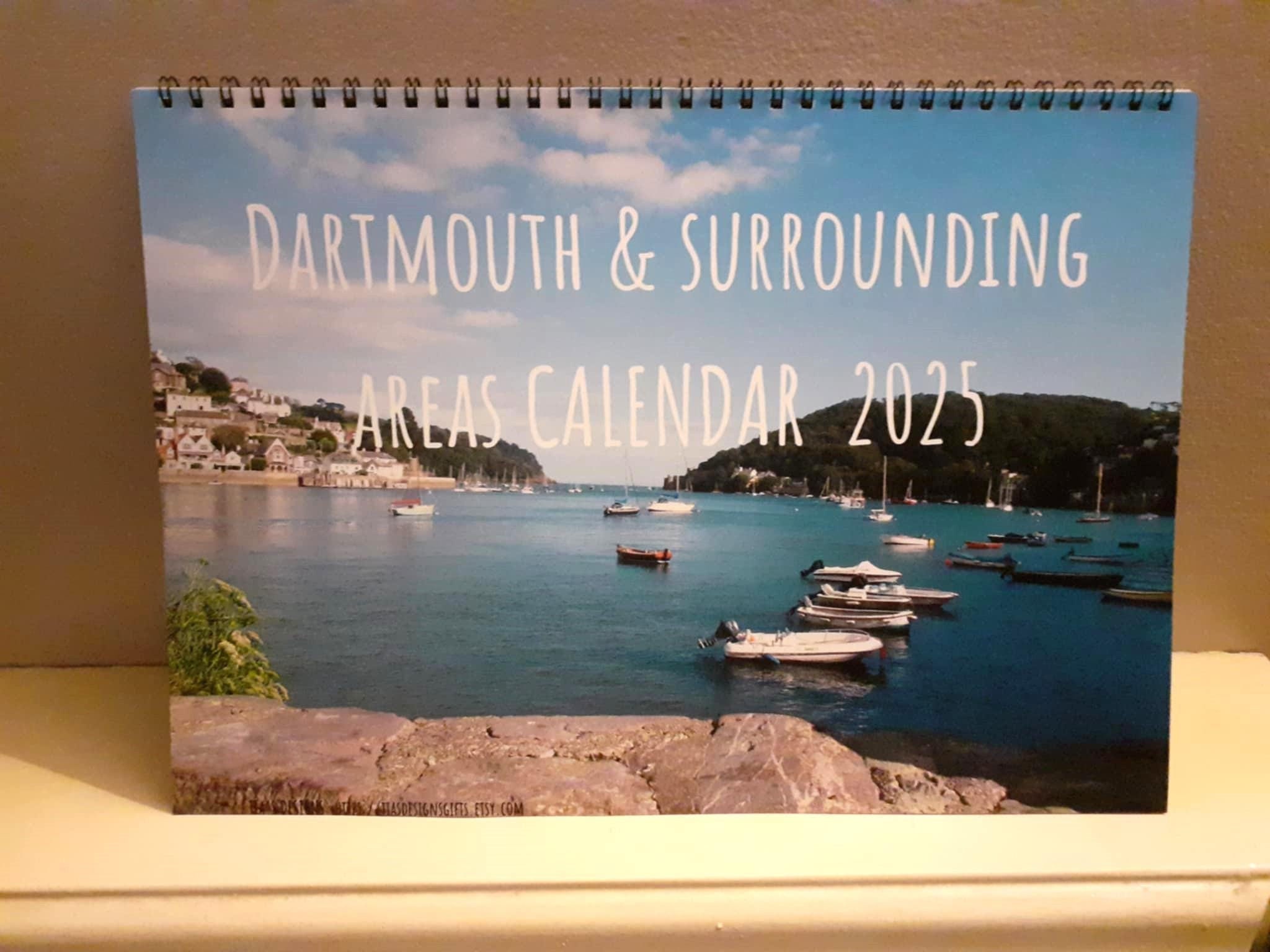 Dartmouth Calendar, A4 Wall Calendar, Devon Calendar, 2026 Calendar ...