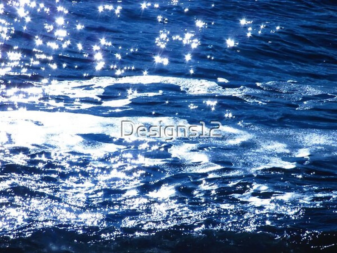 Sea Water Effect, A4 Photograph, on Glossy Paper, Crystal Waters ...