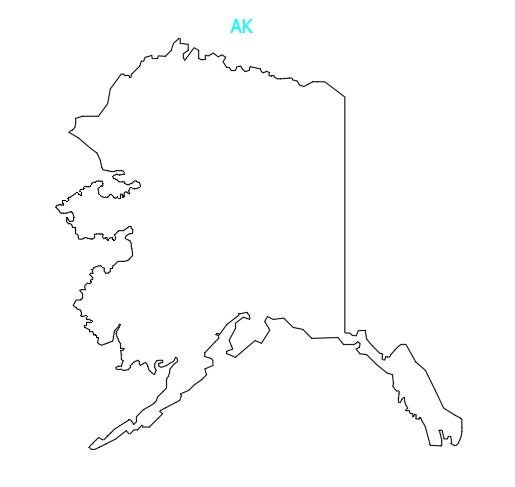 Vector File of All 50 States, State Svg, Usa Svg, Vector Files - Etsy