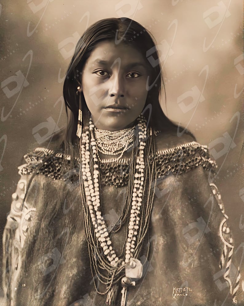 Hattie Tom Chiricahua Apache Indian 1913 Etsy